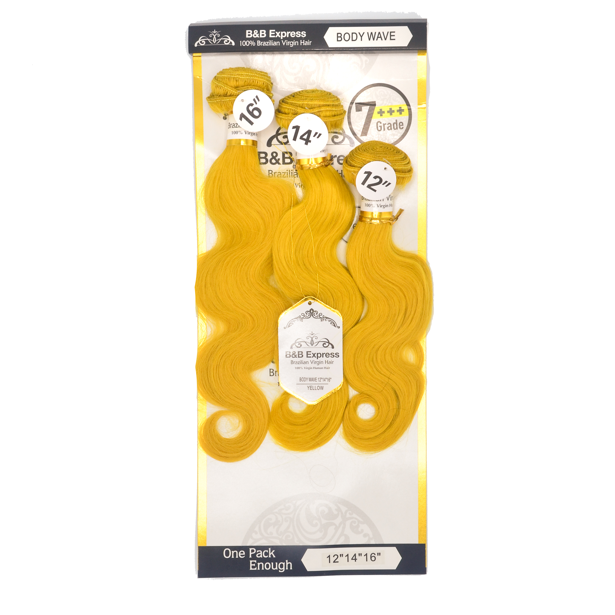 B&B EXPRESS MULTI BODY WAVE YELLOW - Hair wholesale